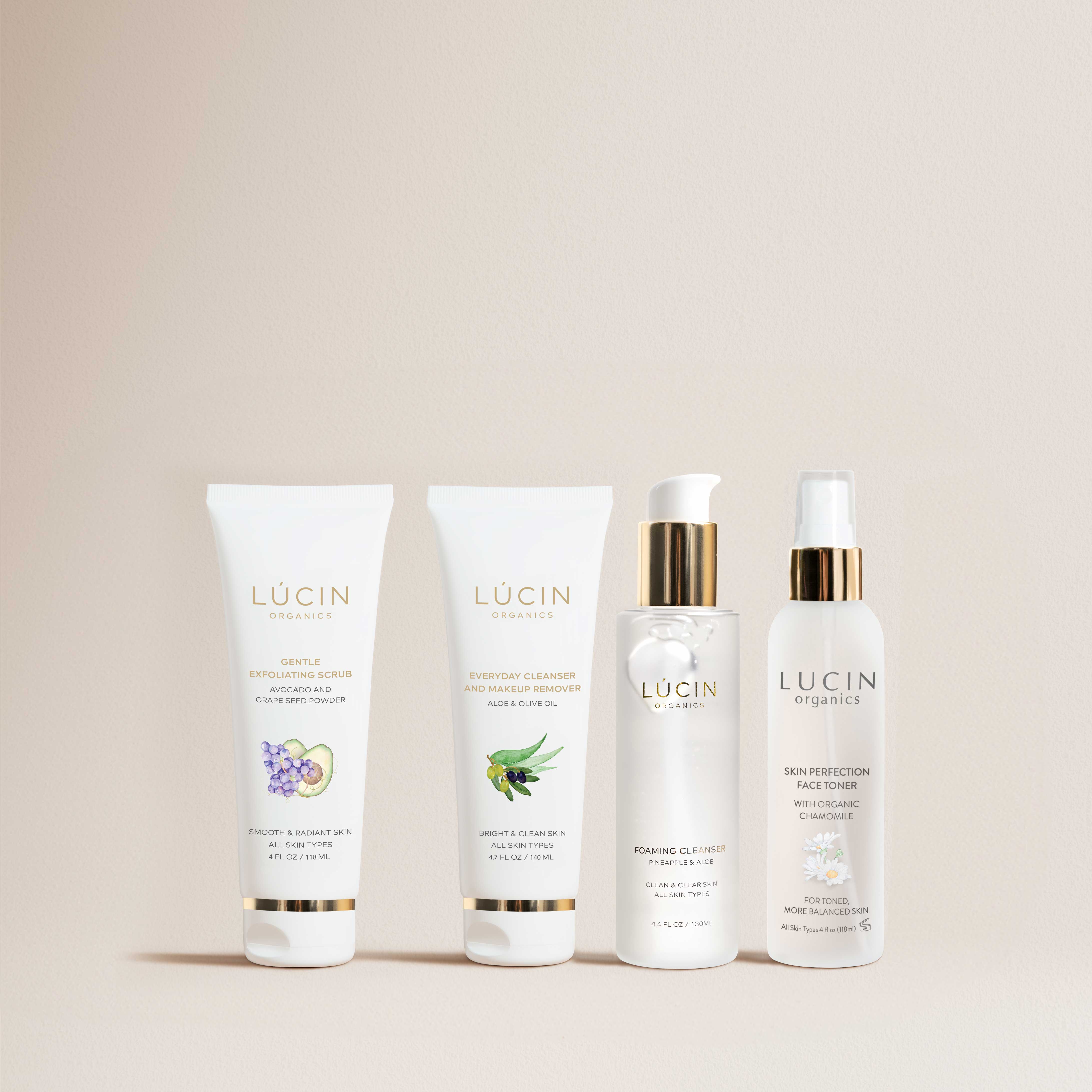 SKIN CLEANSING ESSENTIALS – Lucin Organics