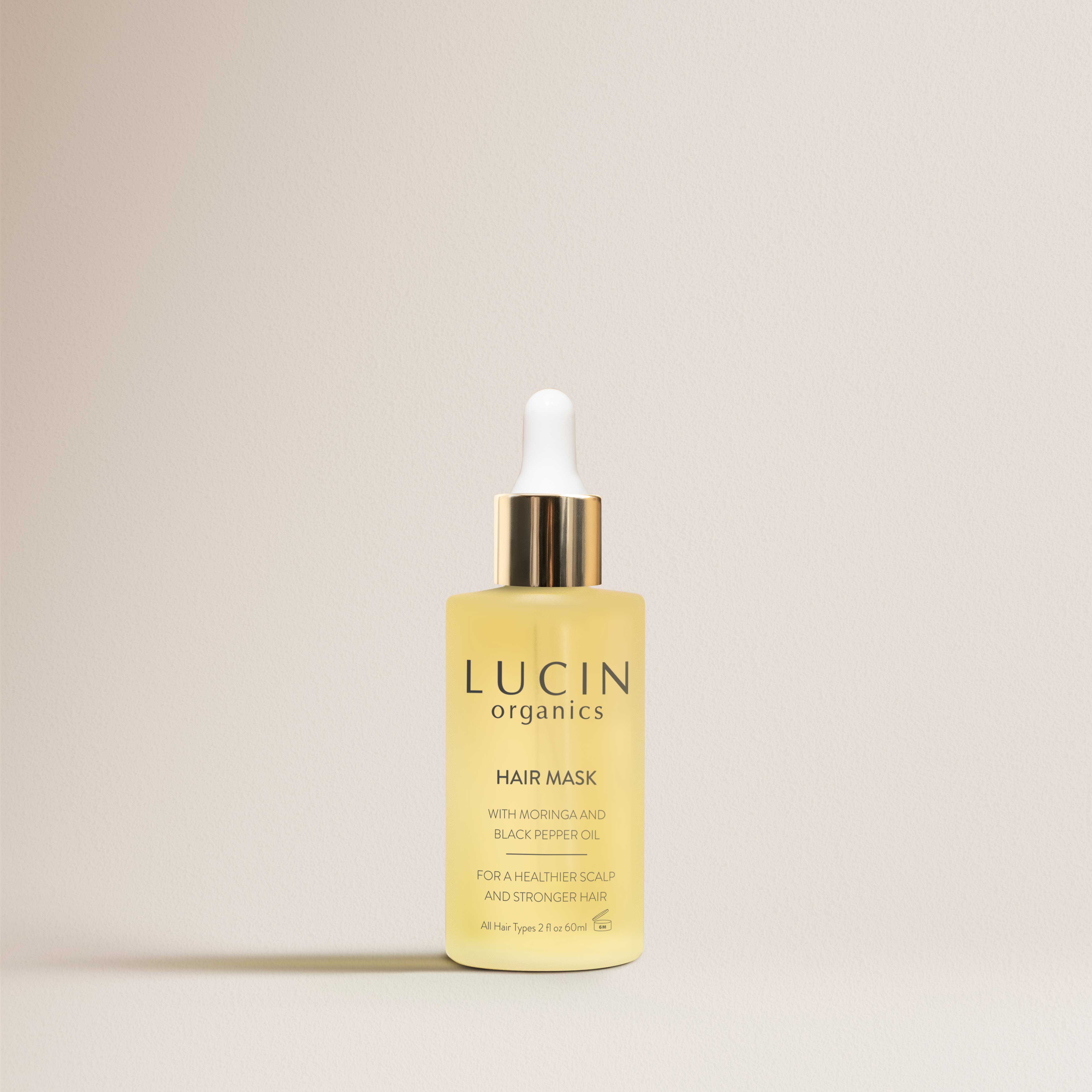 HAIR MASK WITH MORINGA AND BLACK PEPPER OIL – Lucin Organics