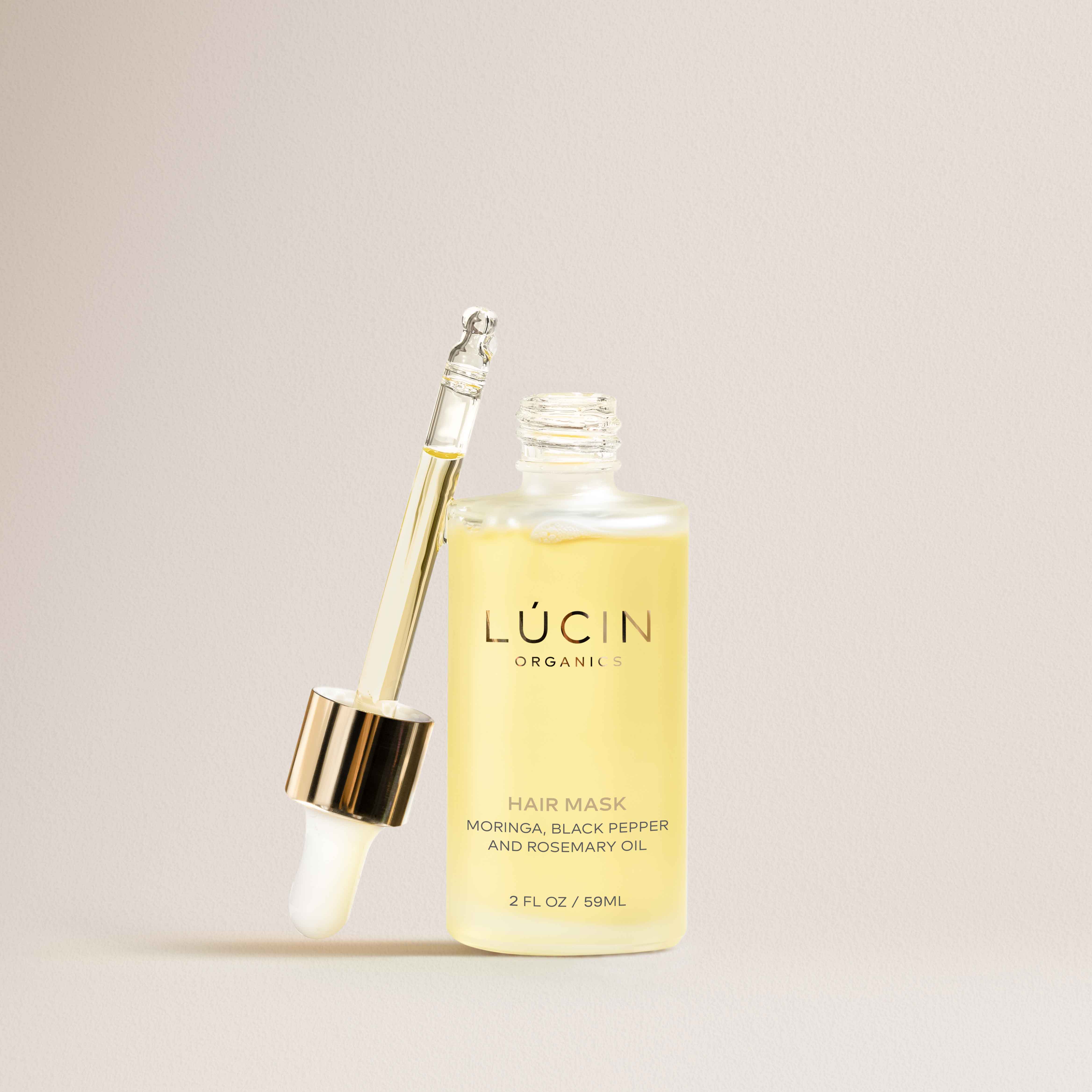 HAIR MASK WITH MORINGA AND BLACK PEPPER OIL – Lucin Organics