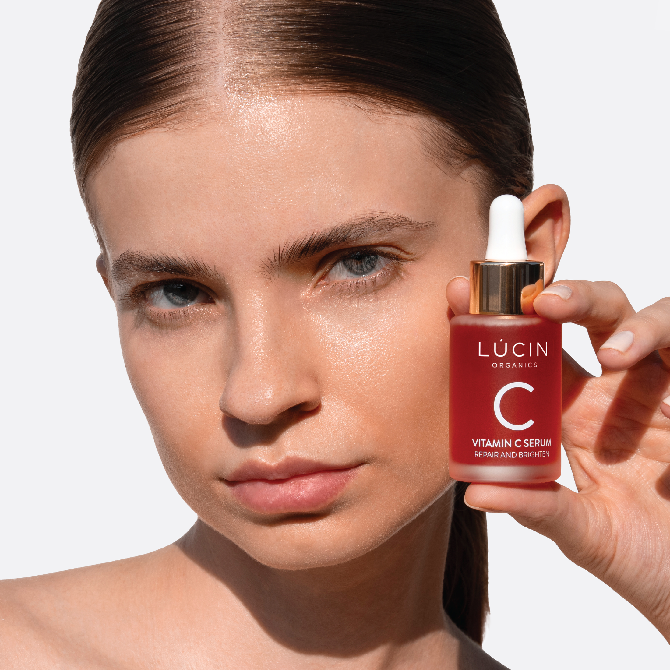 Vitamin C Serum – Organic Brightening Serum for Dark Spots | Lucin Organics